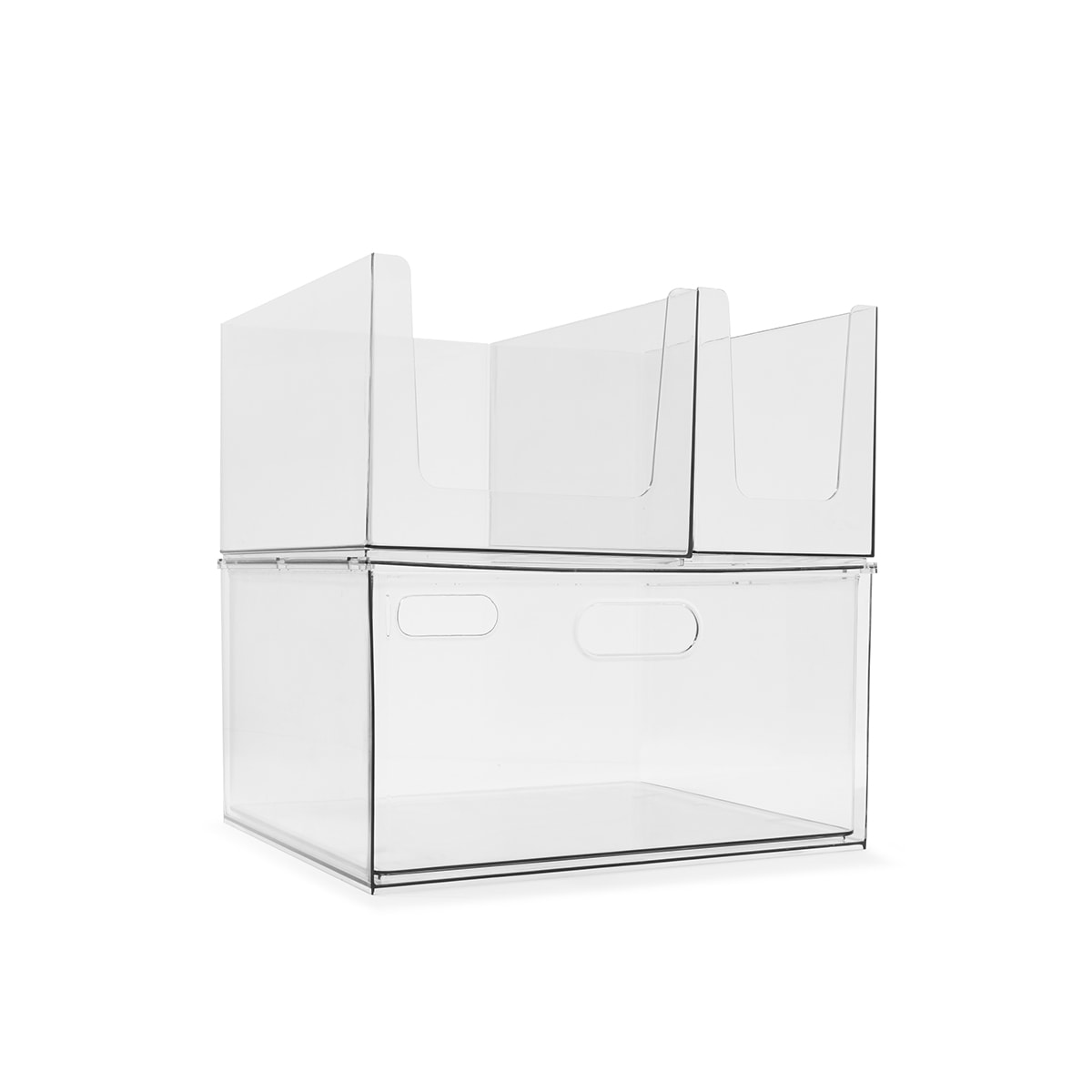 16L Clear Open Front Bin - Kmart NZ