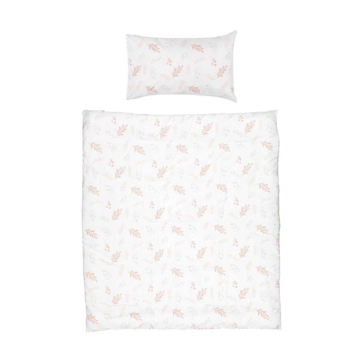 Reversible Cotton Cover Cot Comforter Set - Autumn - Kmart