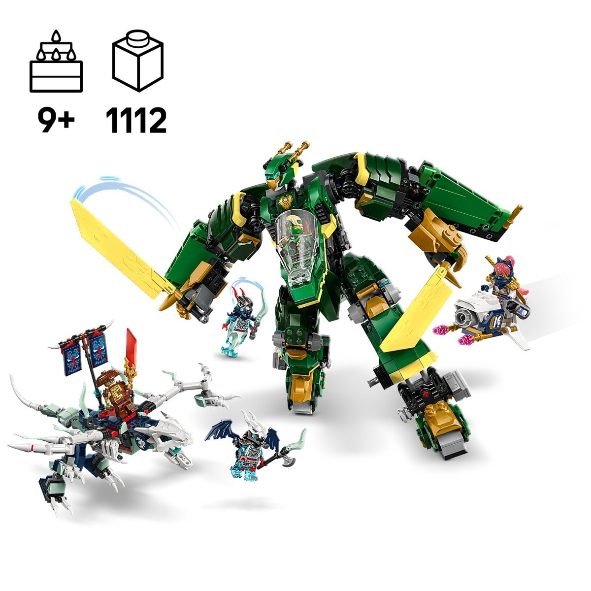 LEGO NINJAGO Lloyd’s Jet Mech 71845 - Kmart