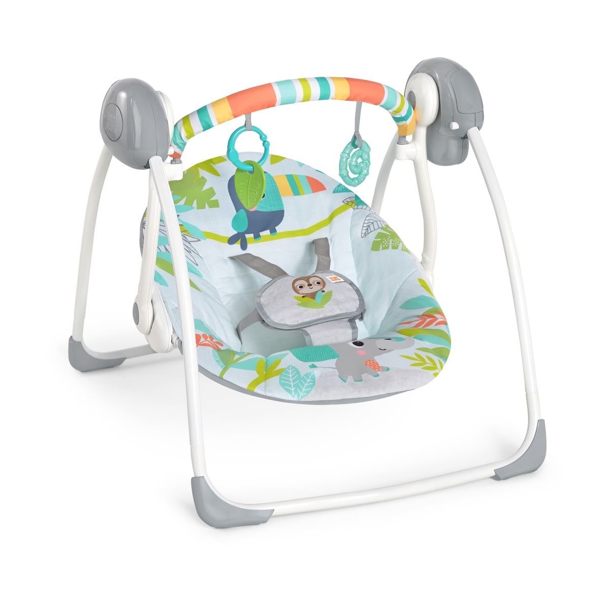 Bright Starts Rainforest Vibes Portable Swing - Kmart