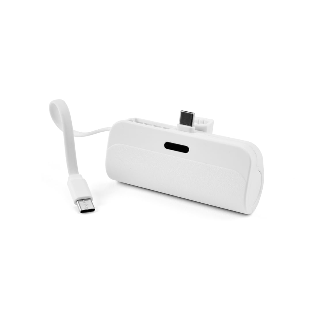 USB-C Mini Portable Charger - White - Kmart NZ