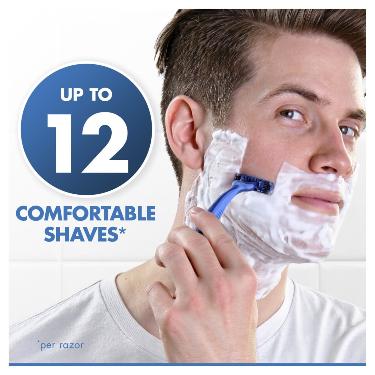 8 Pack Gillette Sensor 3 Comfort Disposable Razors - Kmart