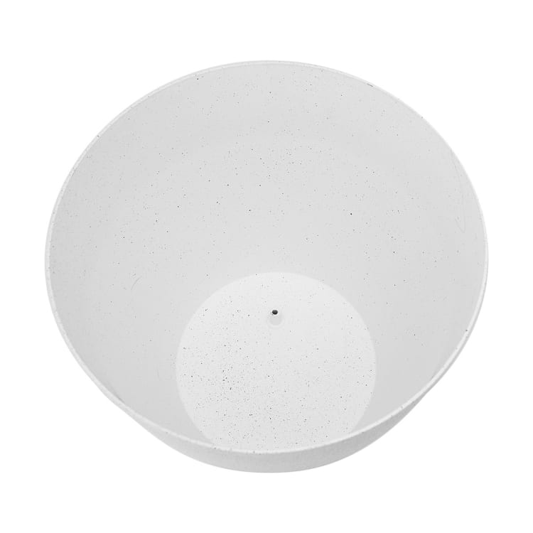 35cm Textured Pot - White - Kmart