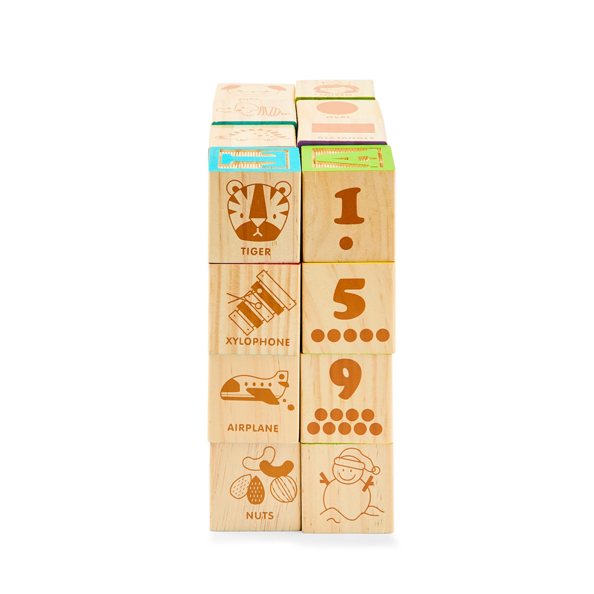 Wooden Alphabet Blocks - Kmart