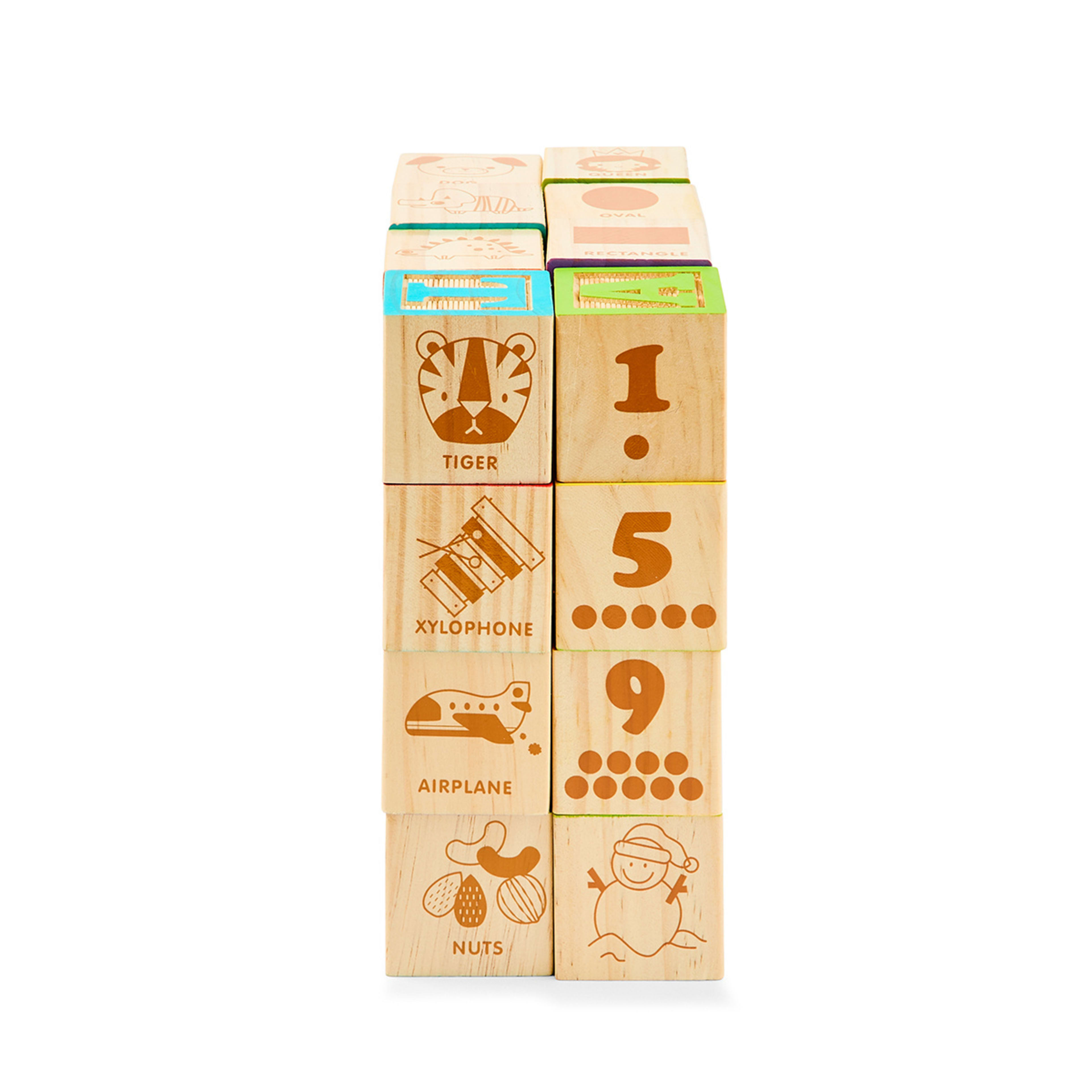 Wooden Alphabet Blocks - Kmart
