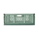30L Collapsible Crate - Large, Green - Kmart