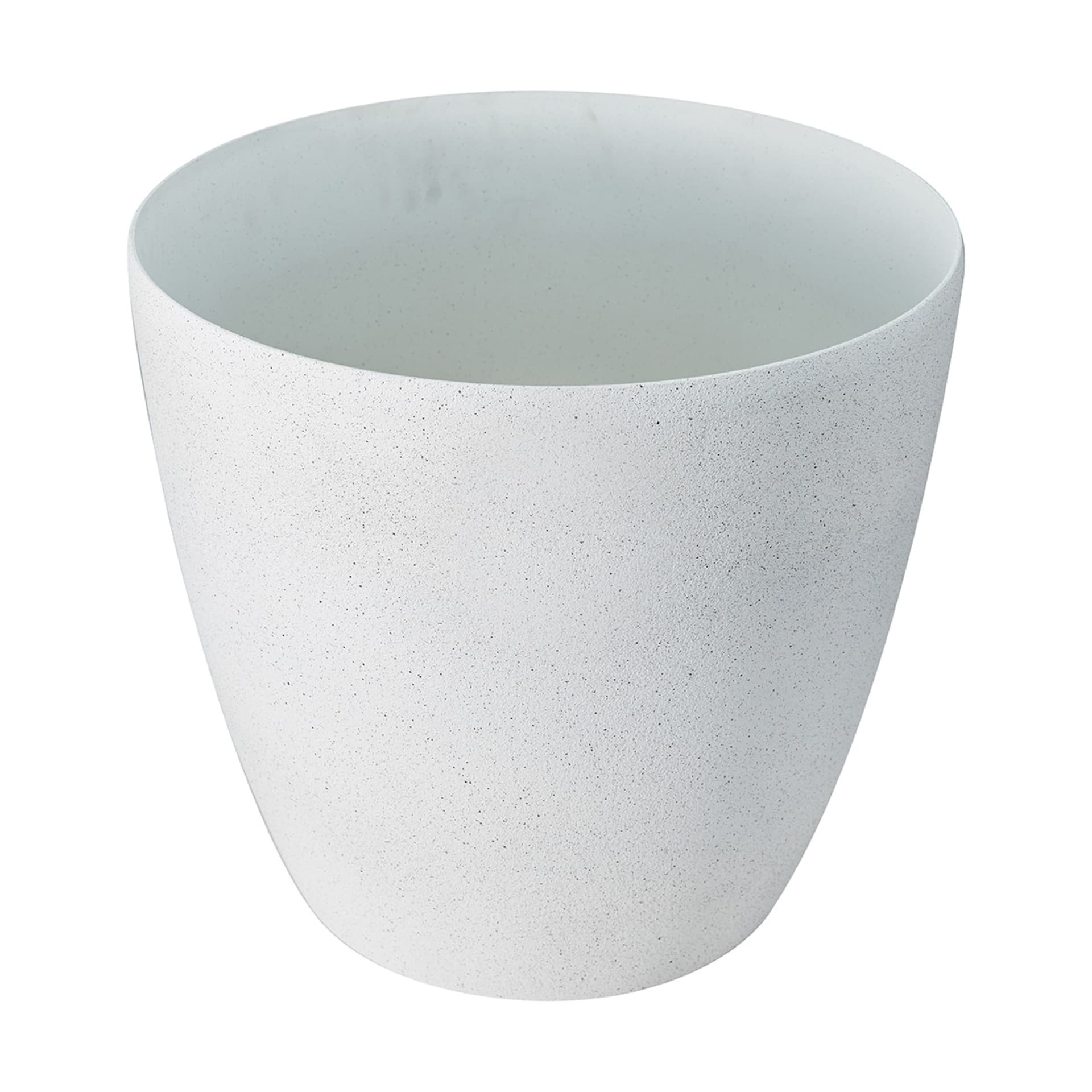 43cm Textured Pot - White - Kmart