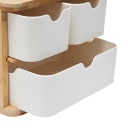 3 Drawer Bamboo Storage Unit - Kmart