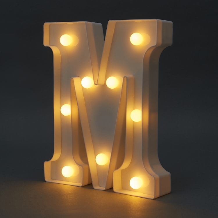 Light Up Letter - M - Kmart