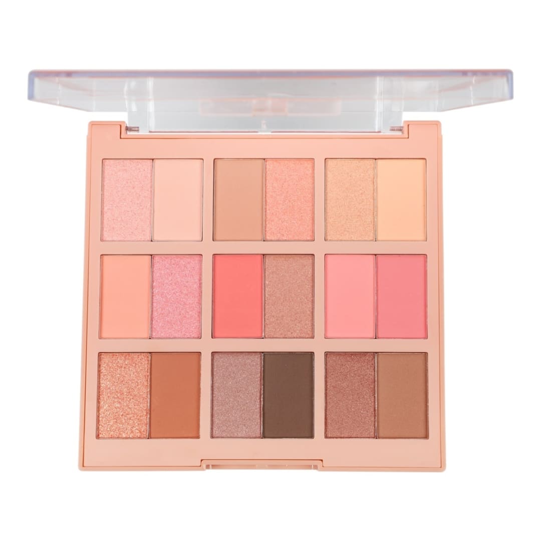 BYS 18 Shades Palette - Peach Out - Kmart