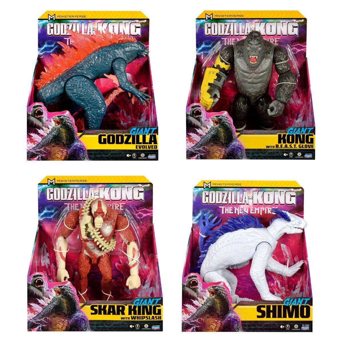 28cm Monsterverse Godzilla x Kong: The New Empire Giant Action Figure ...