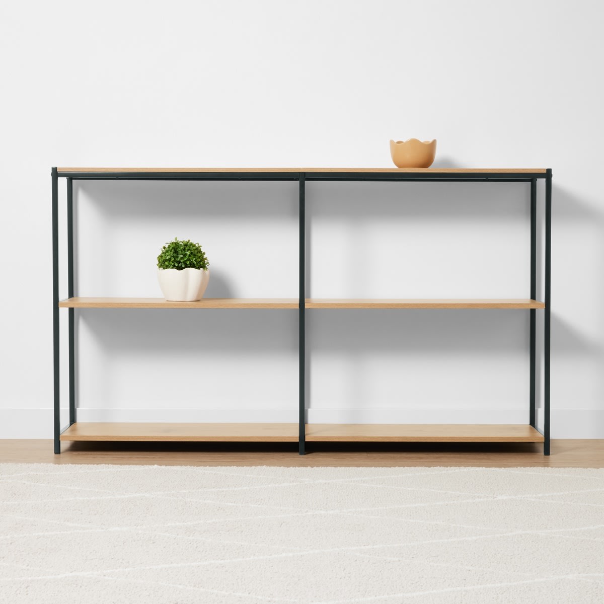 Blake 3 Tier Long Book Storage Unit - Kmart