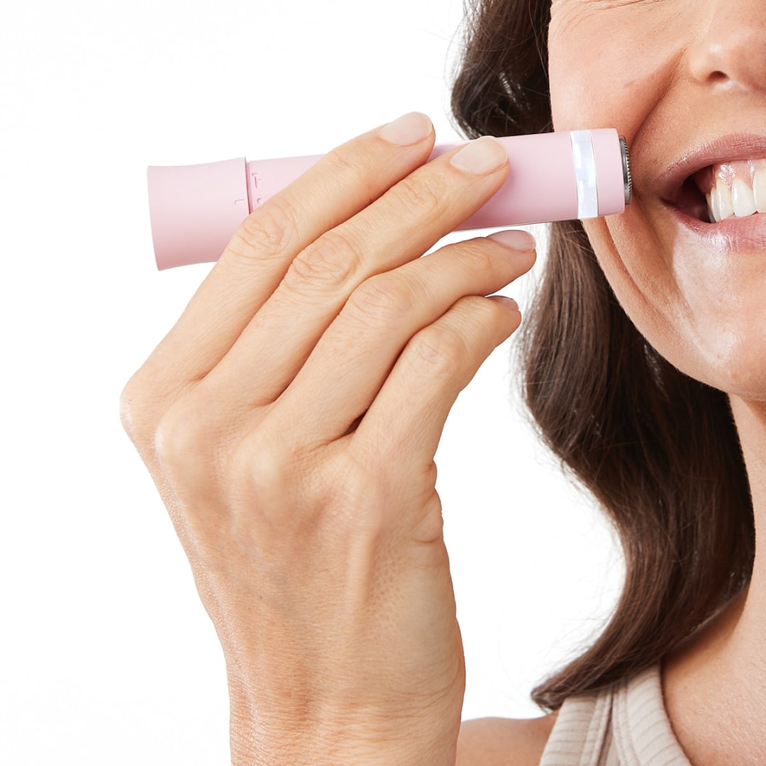 Mini Facial Hair Trimmer - Pink - Kmart