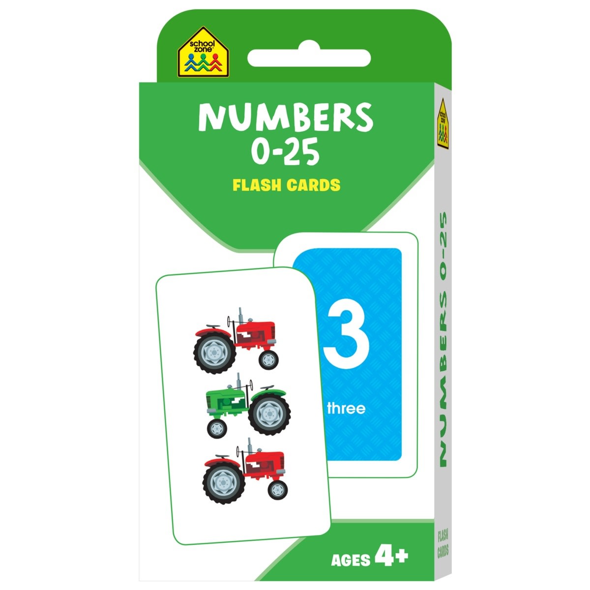 School Zone: Numbers 0-25 Flash Cards - Book - Kmart