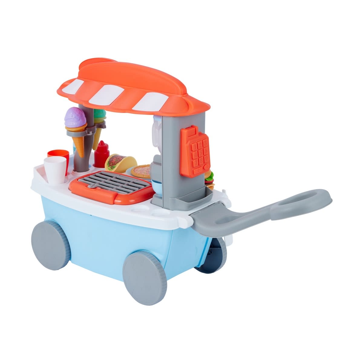 26 Piece Food Cart Toy - Kmart