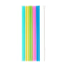 10 Piece Reusable Bright Straws - Kmart