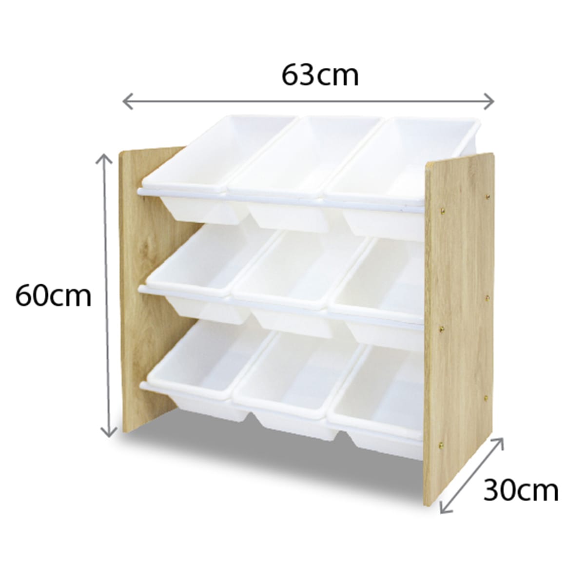 Kids Small 9-Tub Storage Organiser - Kmart NZ