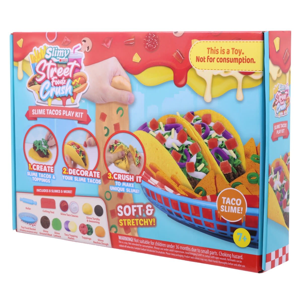 Slimy Street Foodz Crush Slime Tacos Play Kit - Kmart
