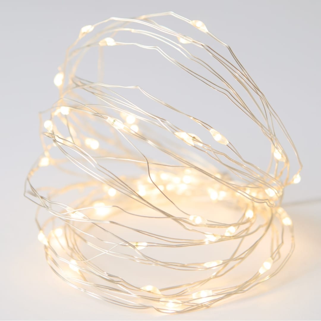 Silver Wire String Lights - Kmart