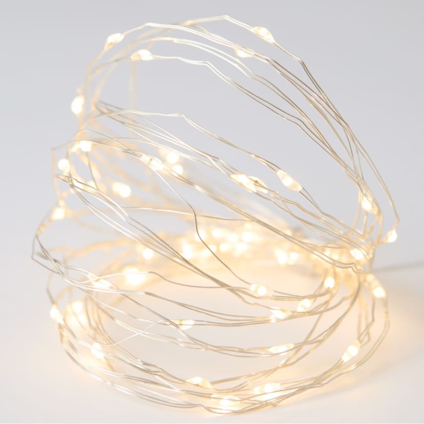 Silver Wire String Lights - Kmart