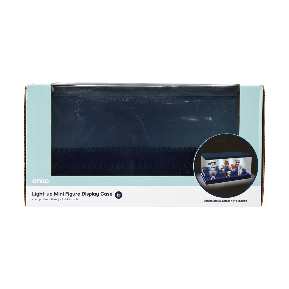 Light Up Mini Figure Display Case - Kmart