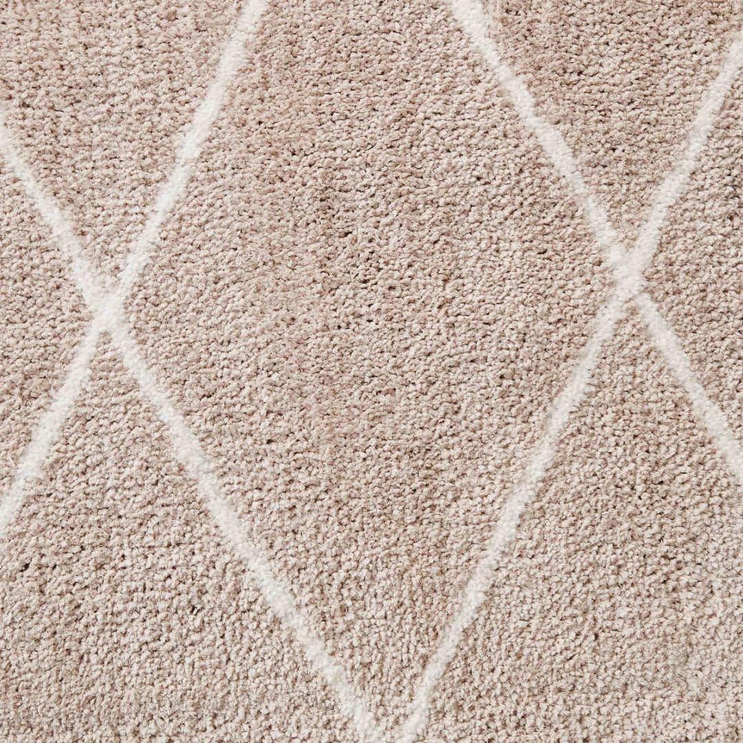 Trellis Rug - Natural, Small - 140cm x 70cm - Kmart