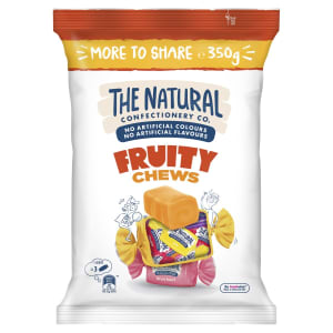 The Natural Confectionery Co. Fruity Chews 350g - Kmart