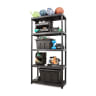 Heavy Duty 5 Tier Shelves - Black - Kmart