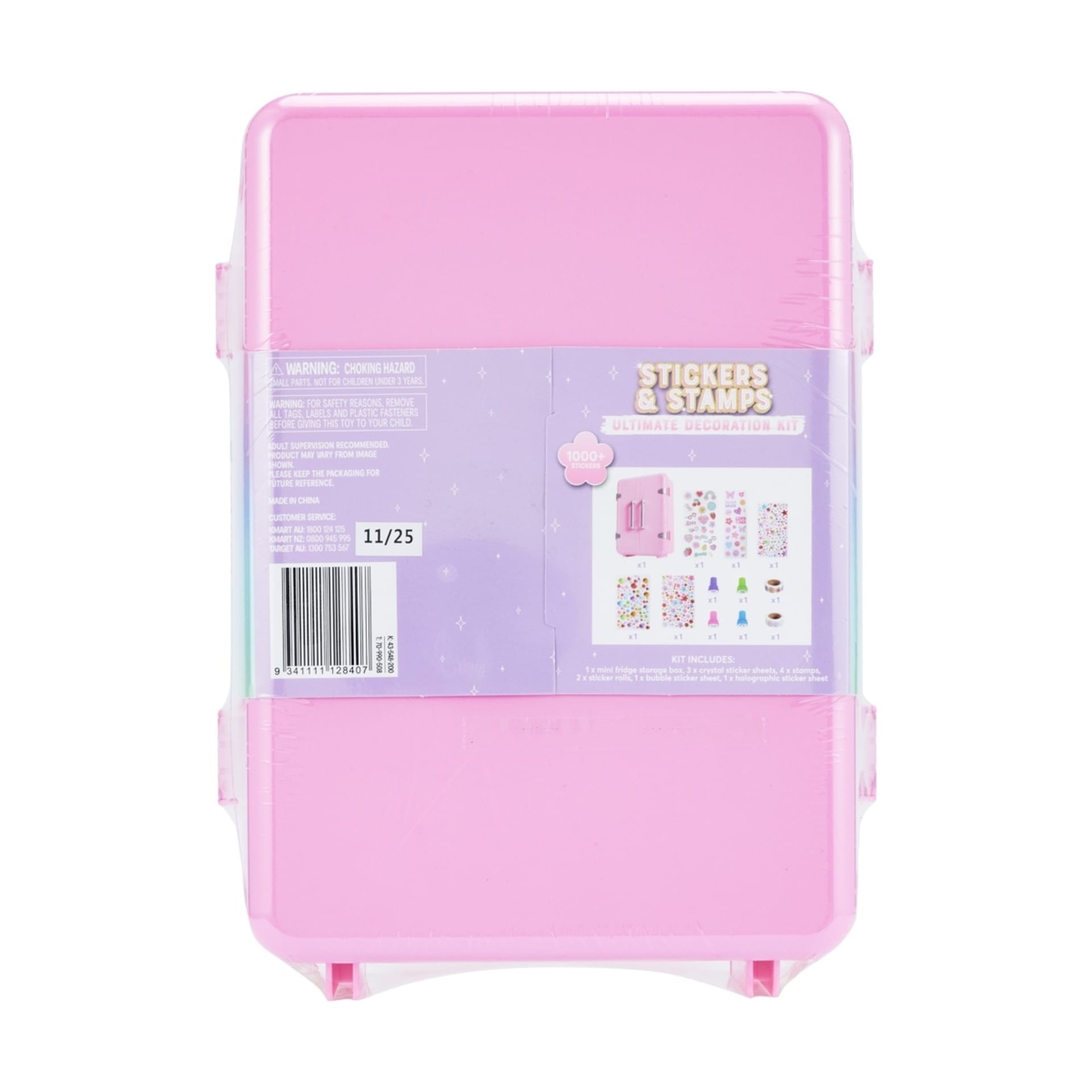 Stickers & Stamps Mini Fridge Desktop Storage Ultimate Decoration Kit ...