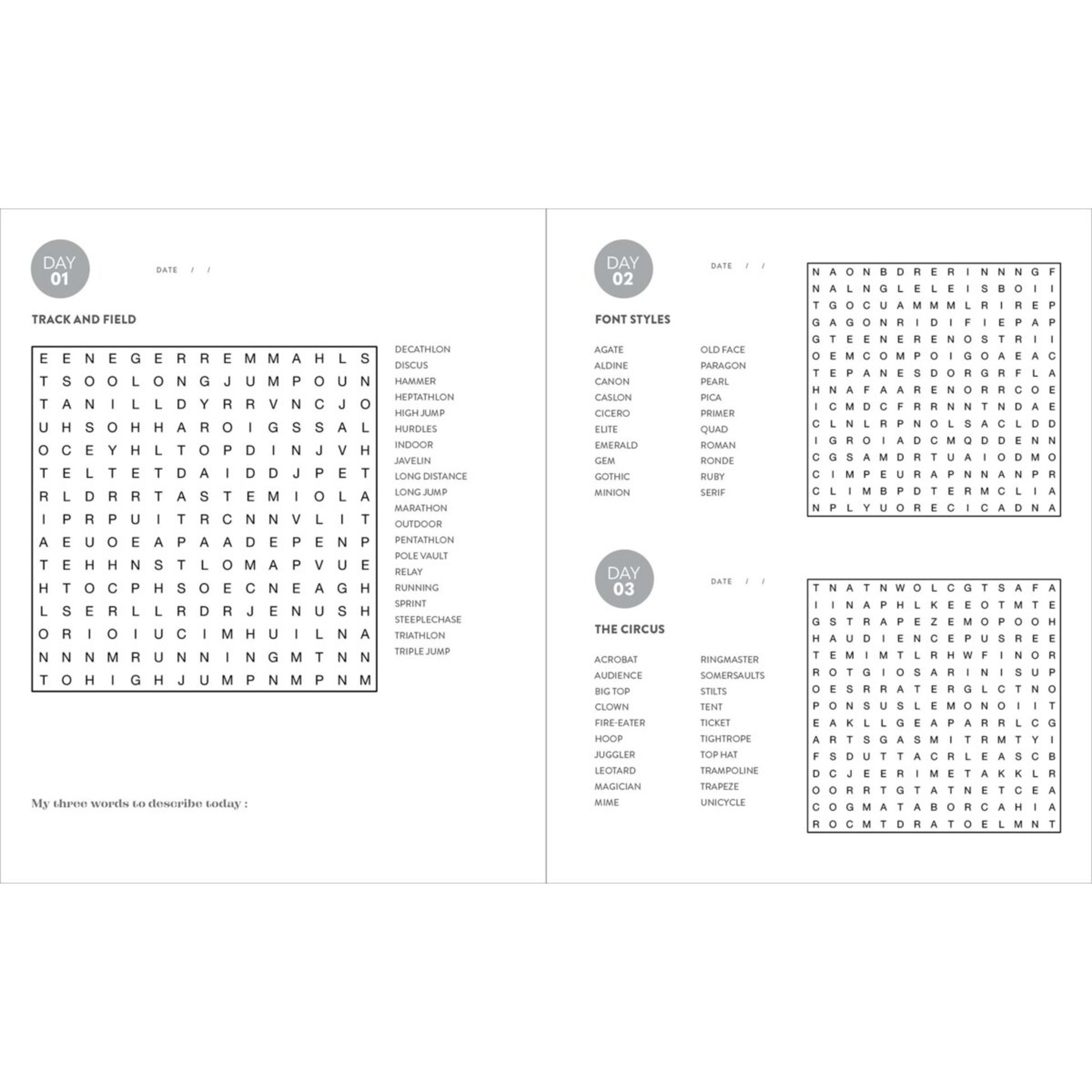 365 Puzzles: Wordsearch - Book - Kmart