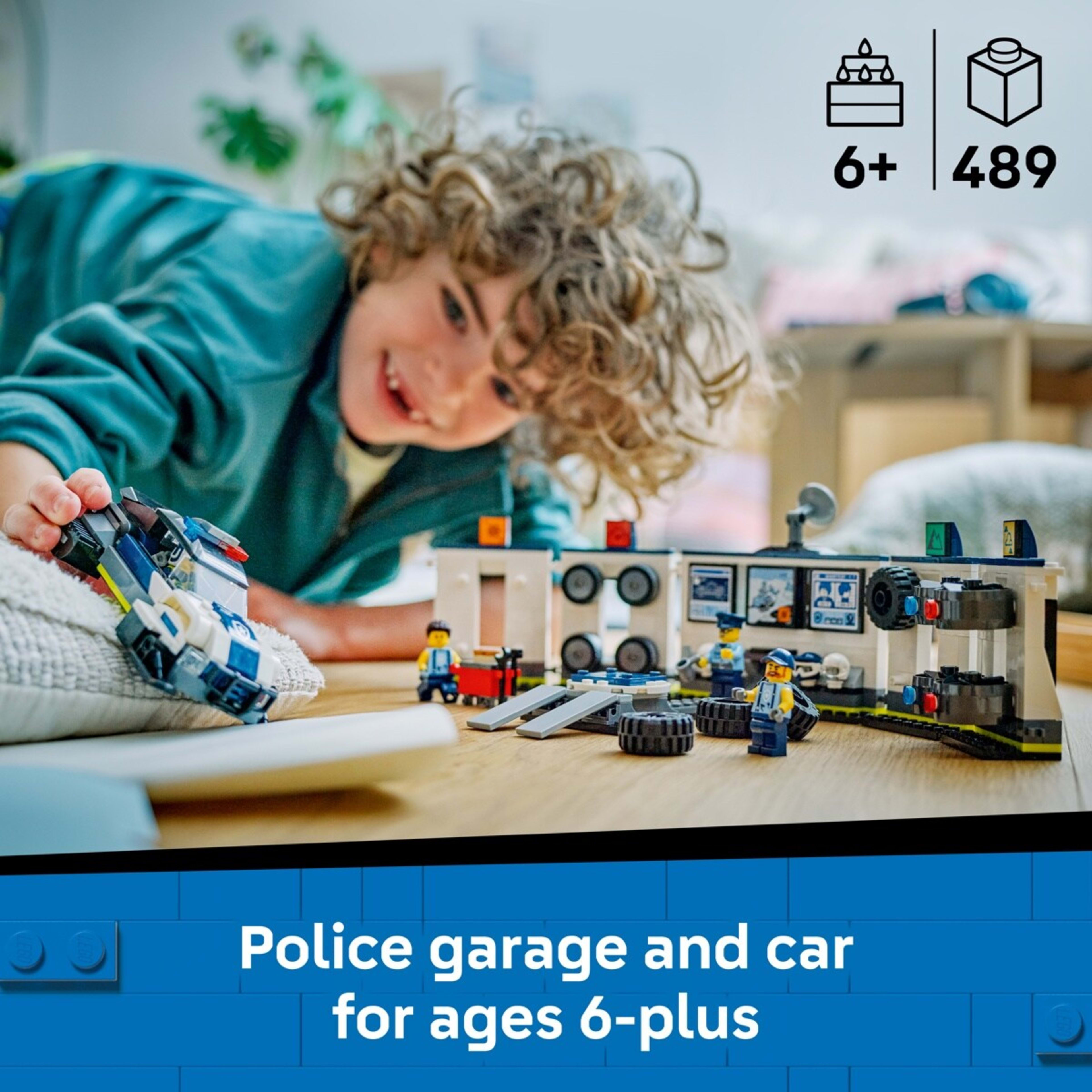 LEGO City Custom Police Car Garage 60457 - Kmart