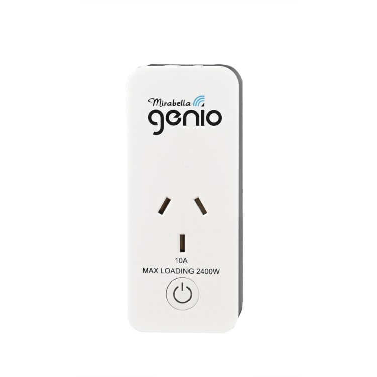 Mirabella Genio Wi-Fi Power Plug with USB-A & USB-C Port includes Timer ...