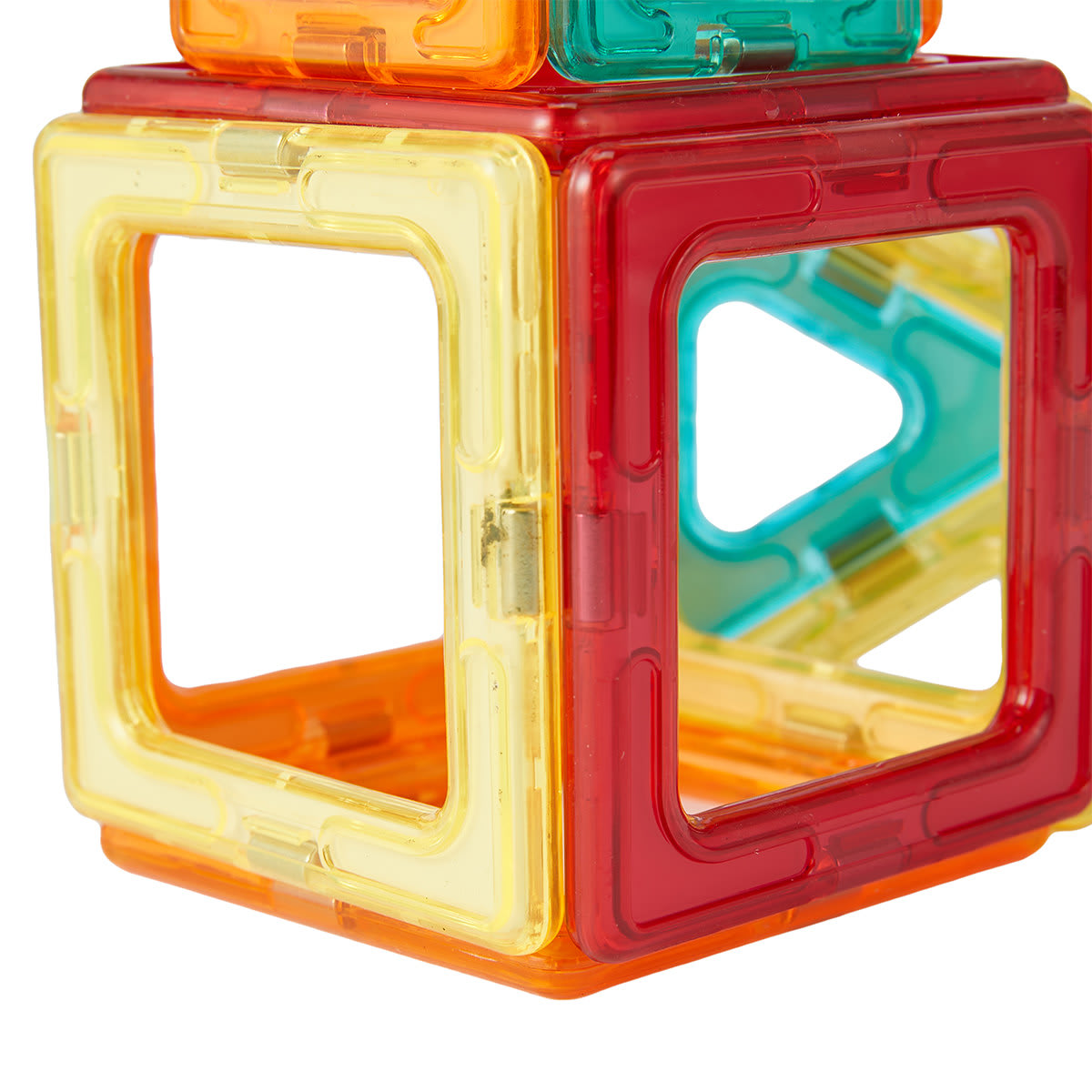 18 Piece Magnetic Tiles Set - Kmart