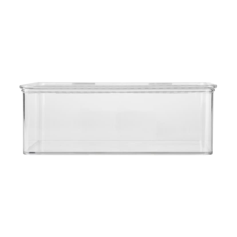 Clear Short Container with Lid - Kmart