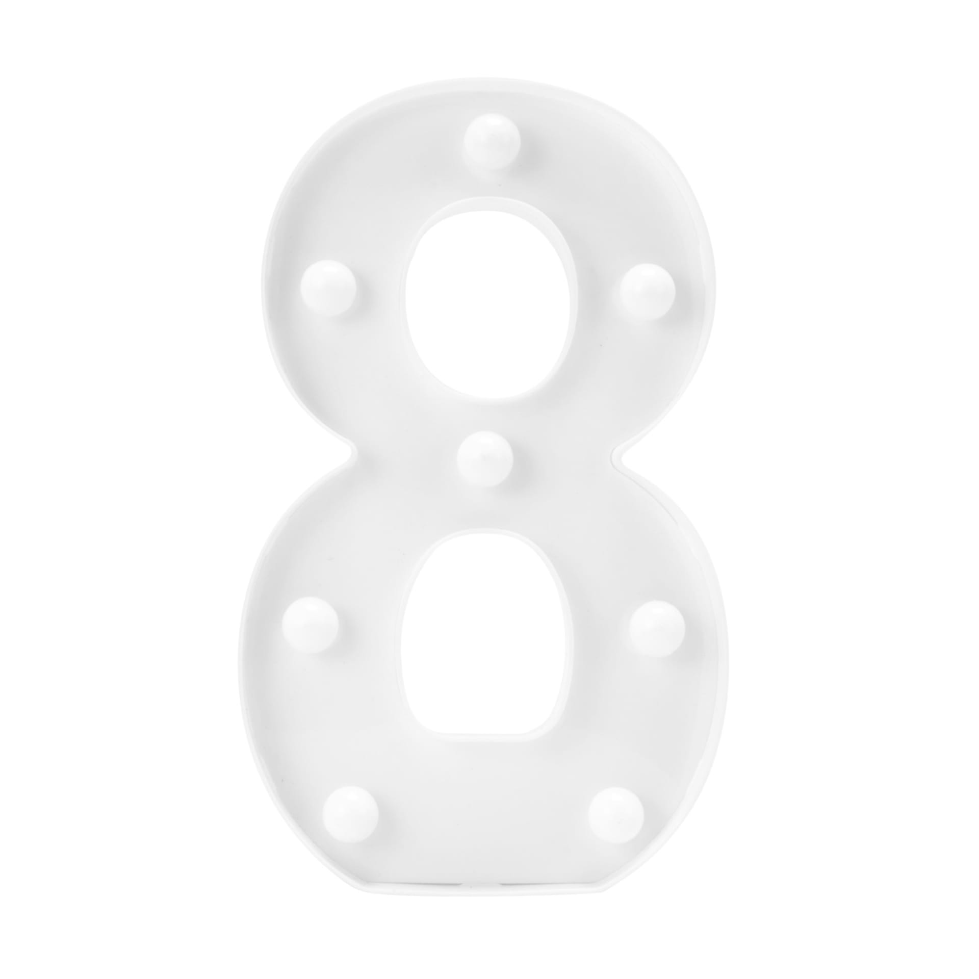 Light Up Number - 8 - Kmart