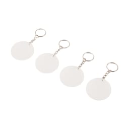 4 Pack Acrylic Keyrings - Kmart