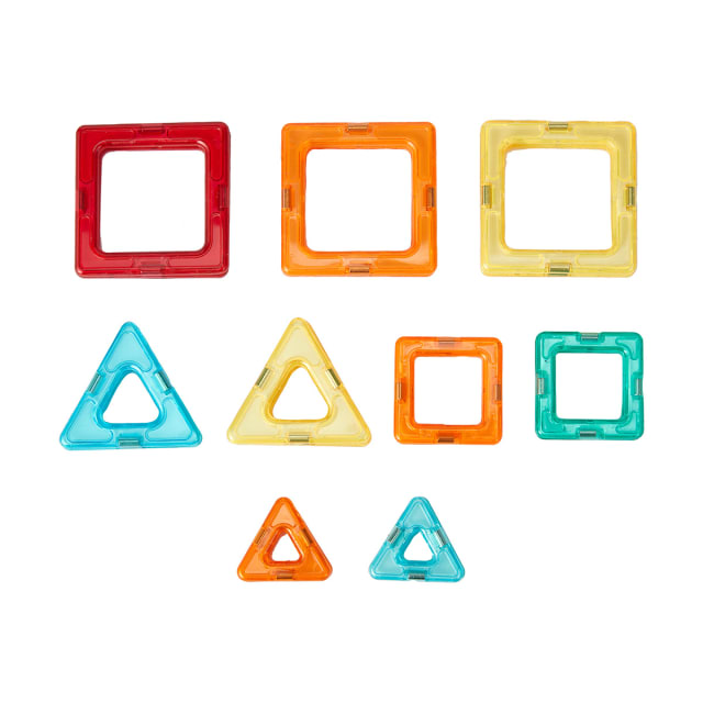 18 Piece Magnetic Tiles Set - Kmart