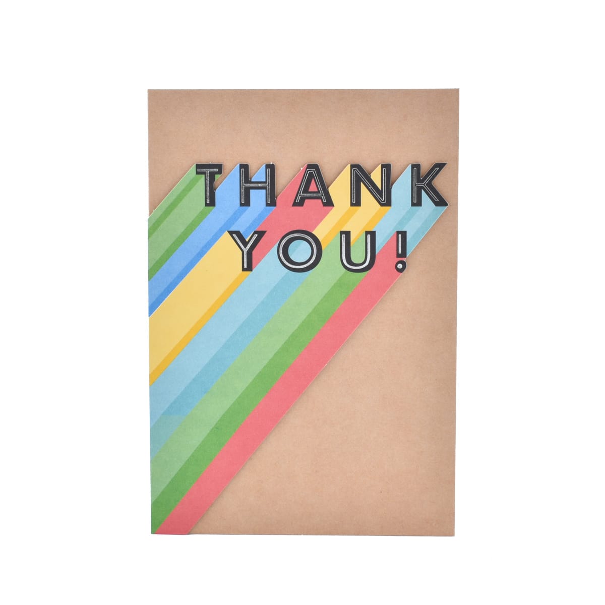 Hallmark Thank You Card - Colourful Thanks - Kmart