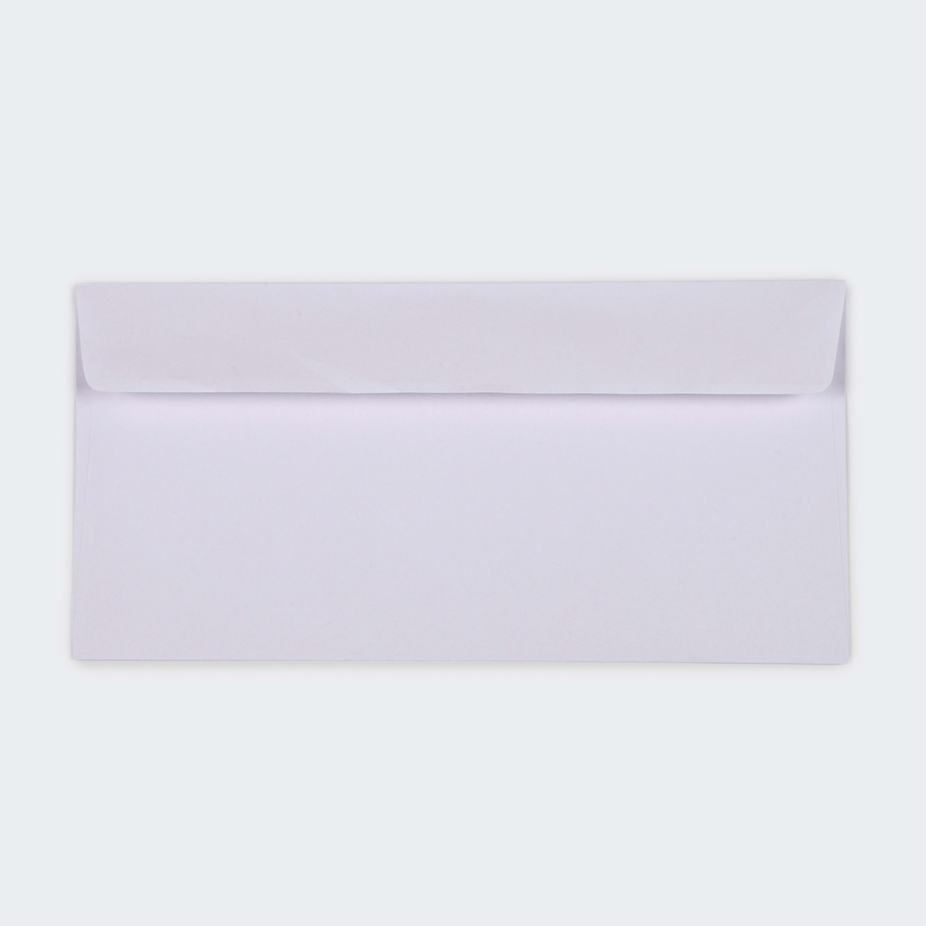 100 Pack DL Peel and Seal Envelopes - White - Kmart