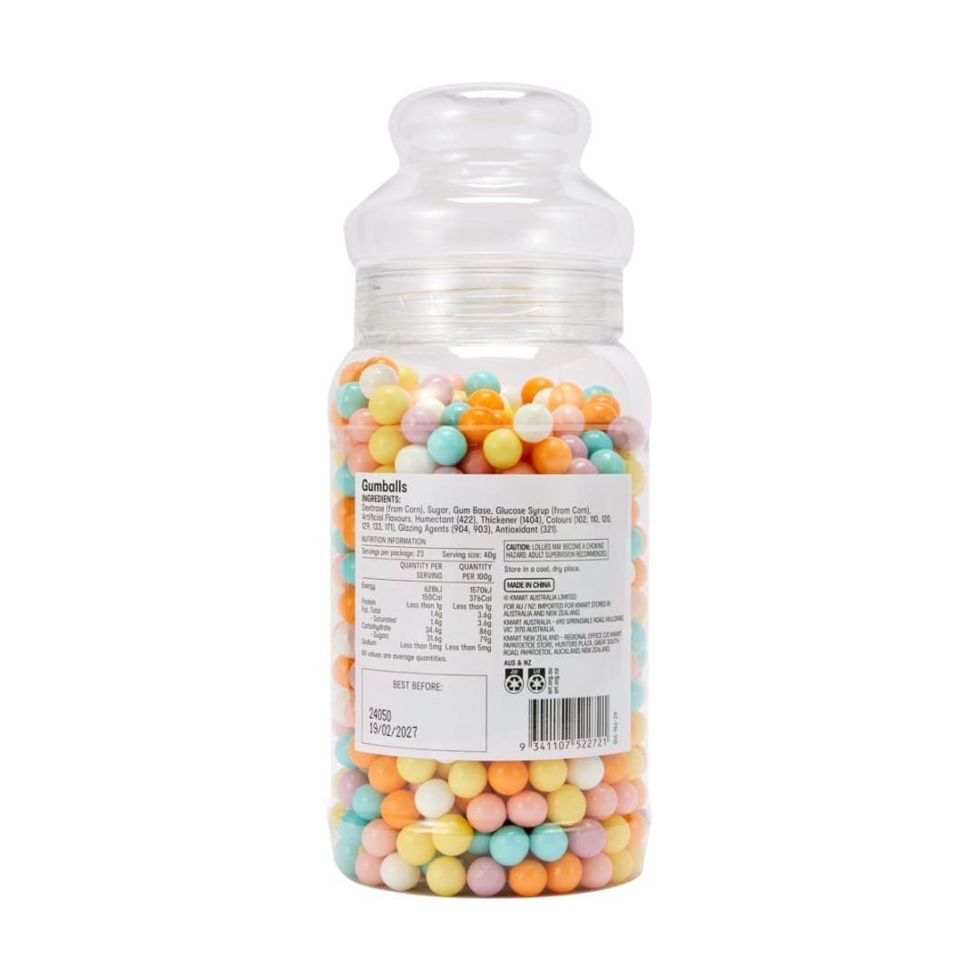Gumball Jar 950g - Kmart