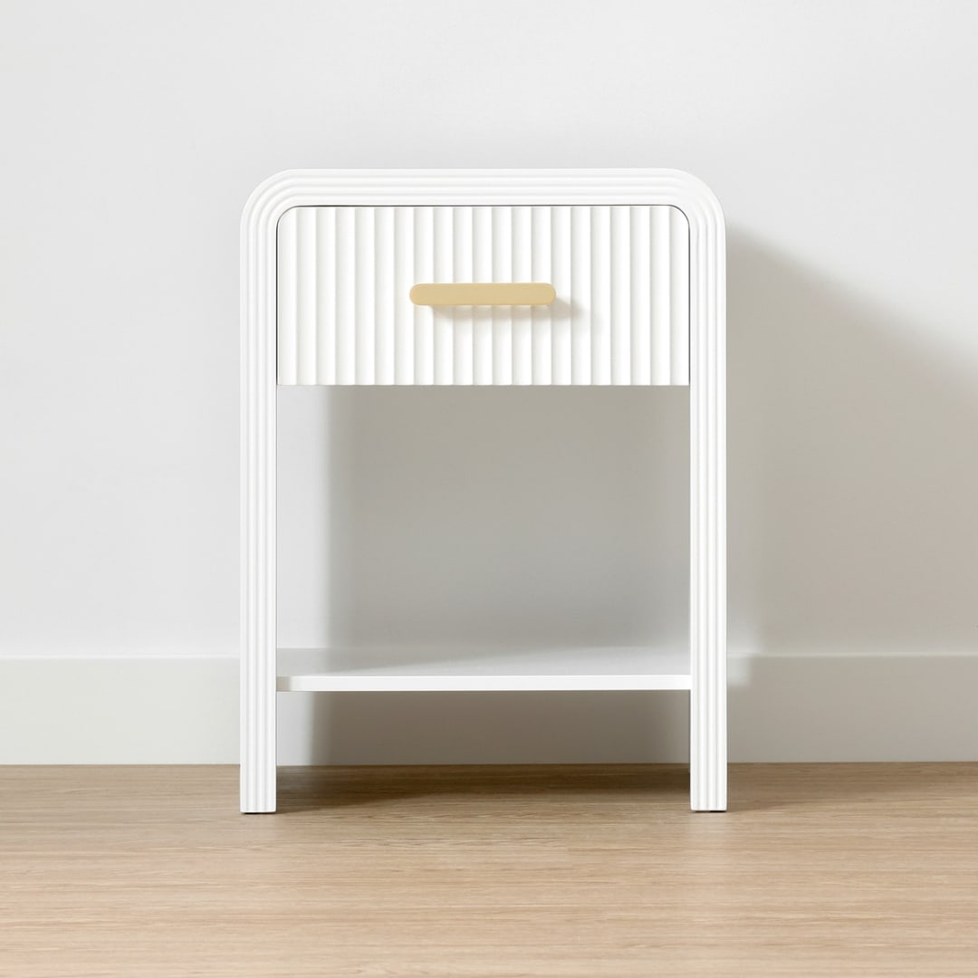 Linear 1 Drawer Bedside Table - Kmart