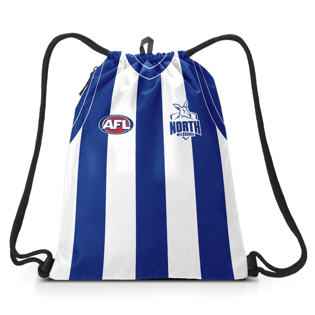 AFL North Melbourne Drawstring Bag - Kmart
