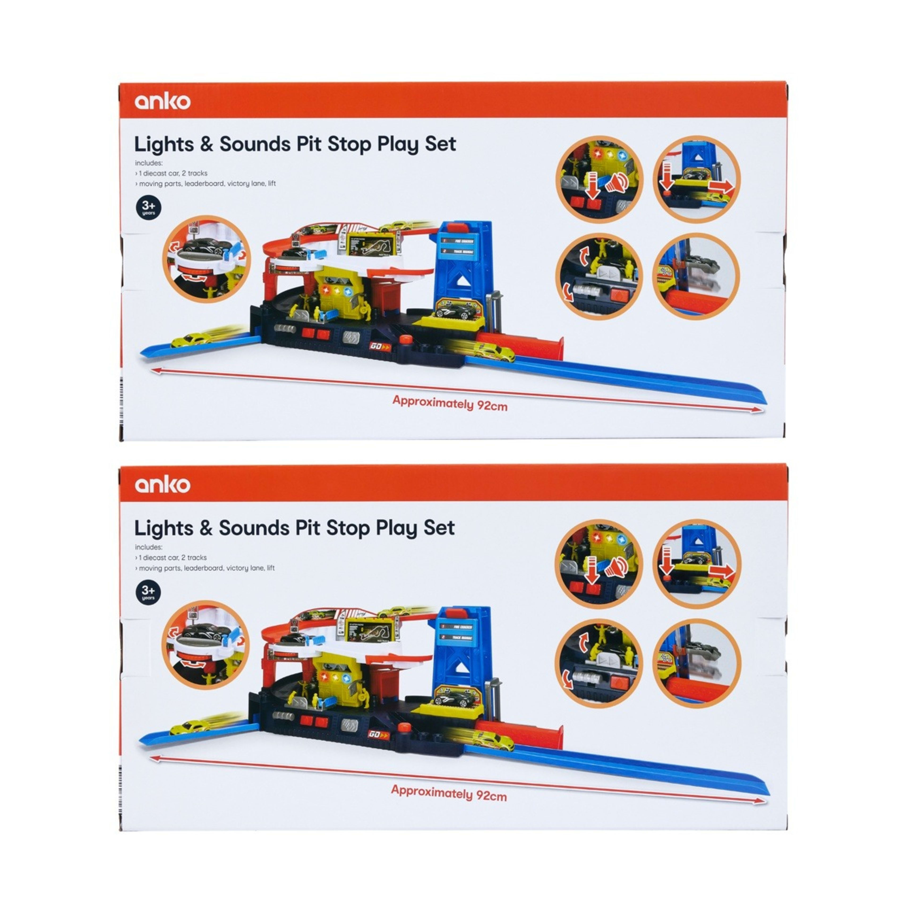 Lights and Sounds Pit Stop Play Set - Assorted - Kmart
