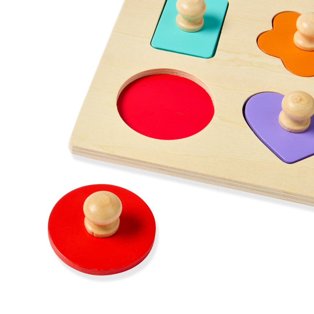 Wooden Shape Puzzle - Kmart