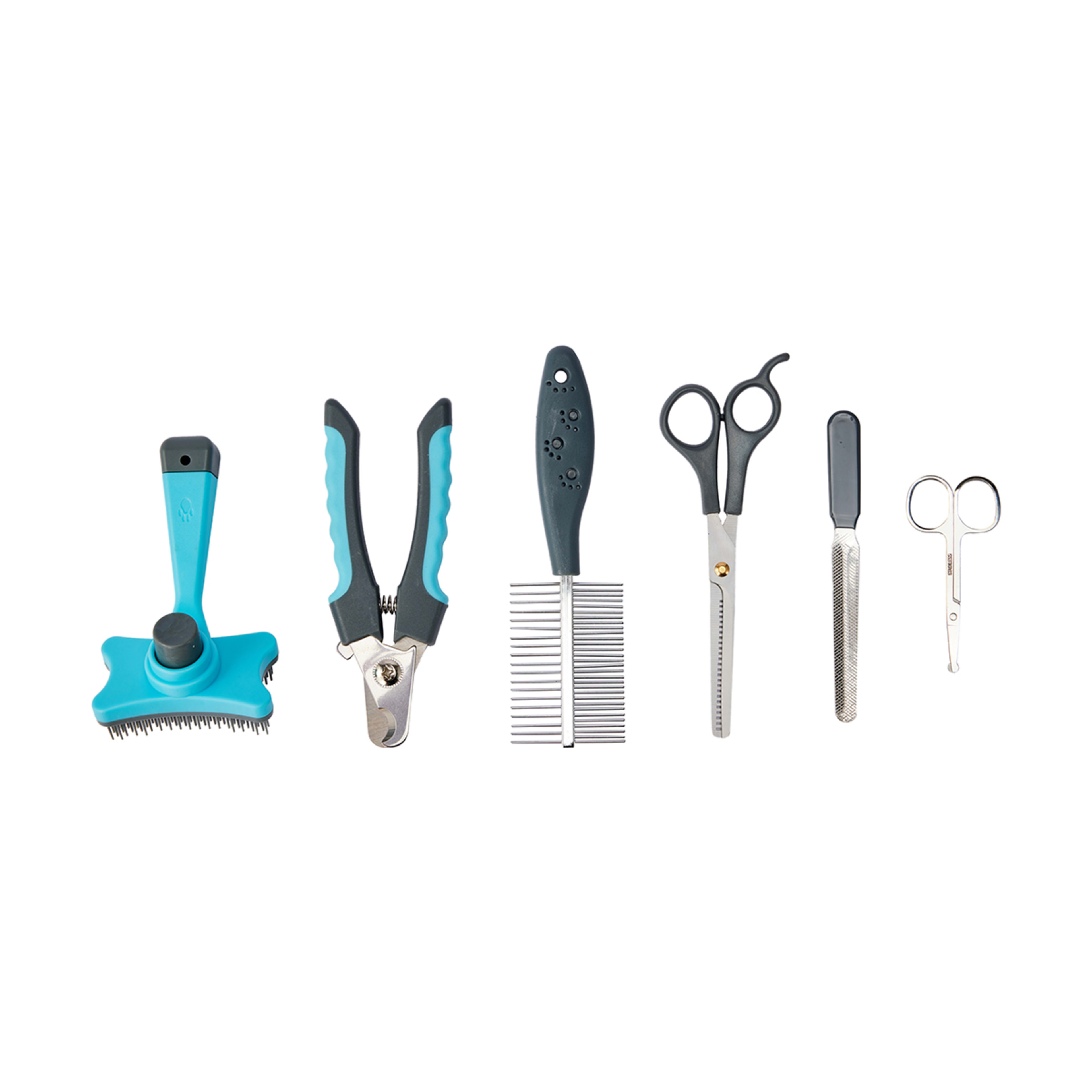 6 Piece Pet Grooming Kit - Kmart