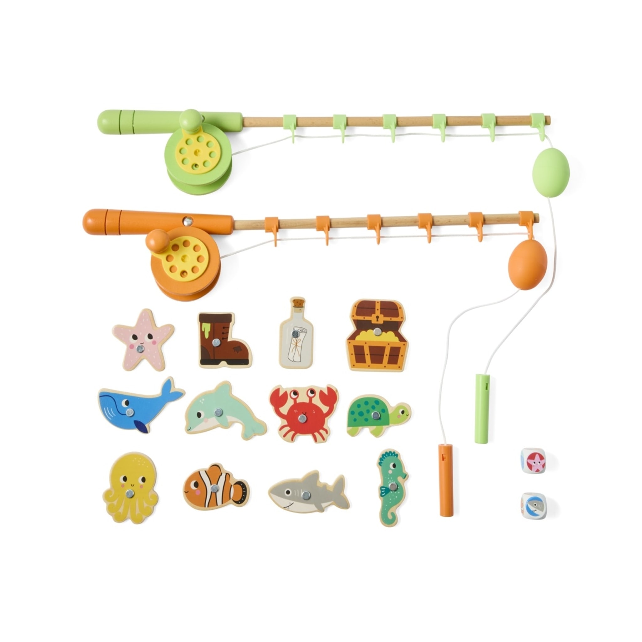 Wooden Fishing Set - Kmart