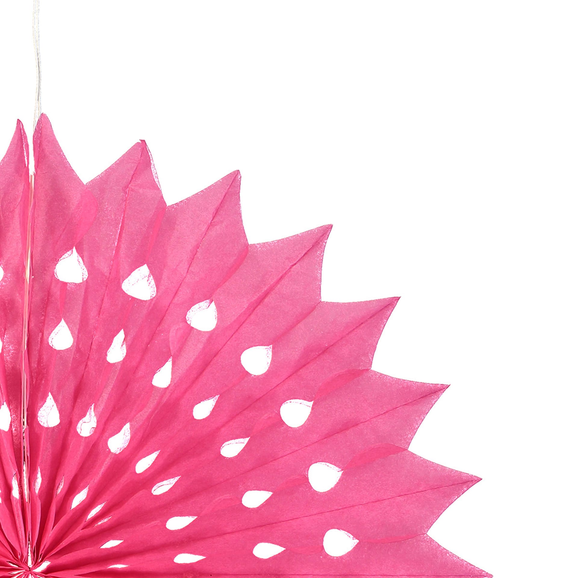 3 Pack Pink Paper Fan Decorations - Kmart