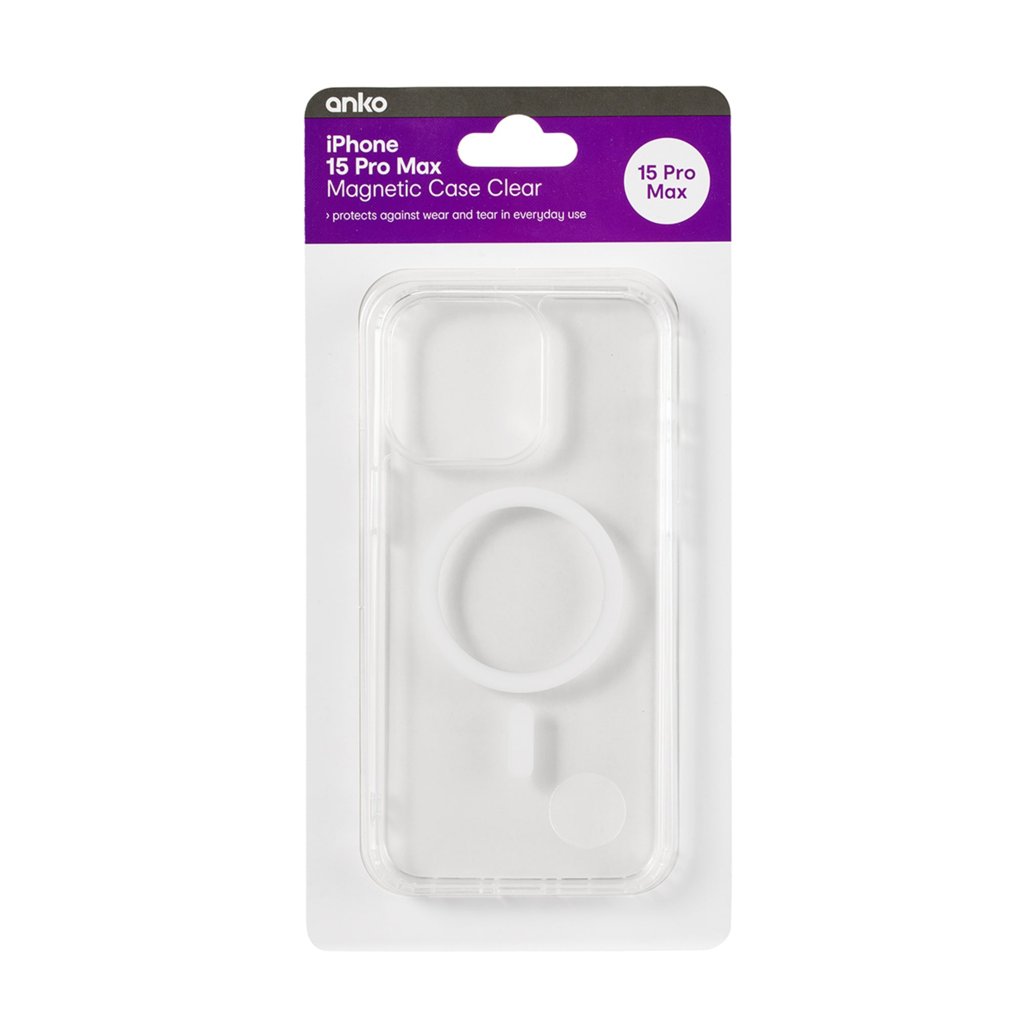 iPhone 15 Pro Max MagSafe Case - Clear - Kmart