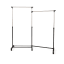 Dual Opening Garment Rack - Black - Kmart NZ