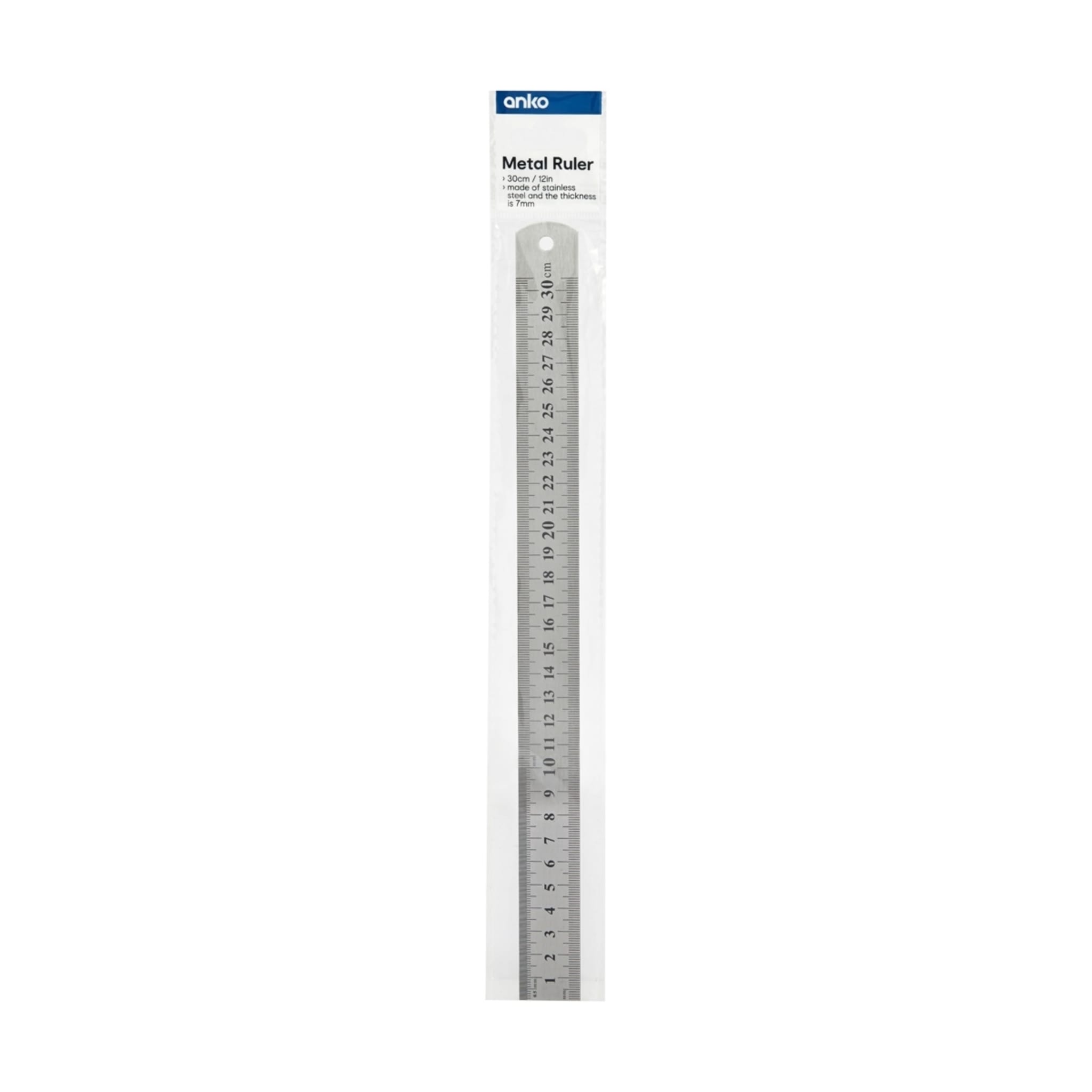 30cm Metal Ruler - Kmart NZ